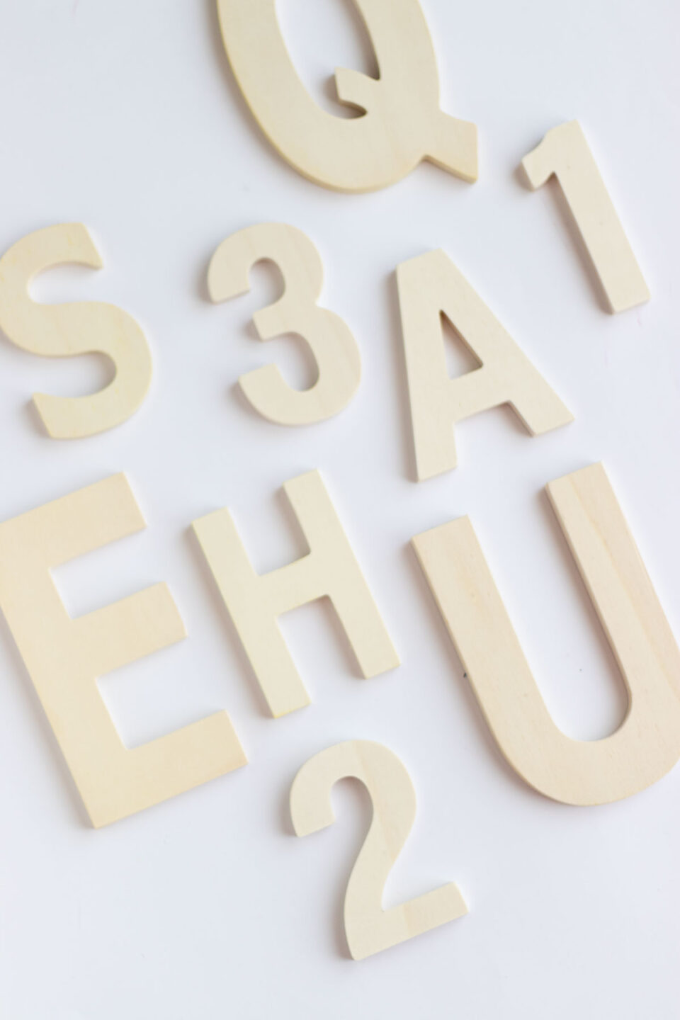 Novedad números de madera para manualidades - Blog Mabaonline