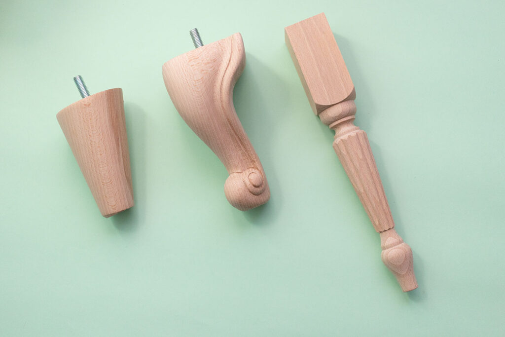 Patas de madera para tus muebles - Blog Mabaonline