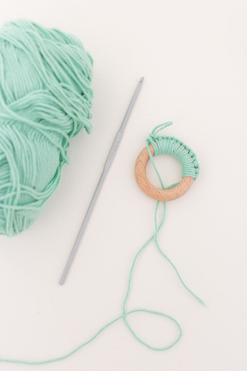 DIY aro de madera decorado - Blog Mabaonline